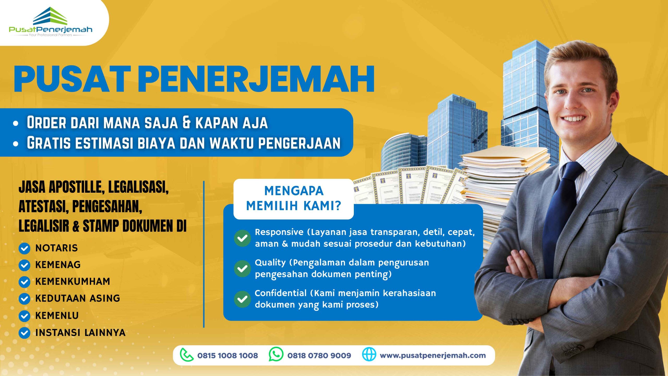 Jasa Apostille Tujuan Negara Bahrain - Pusat Penerjemah